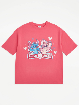 Disney Lilo & Stitch Christmas Sequin T-Shirt | Kids | George at ASDA