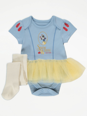 Disney Snow White Tutu Bodysuit and Tights Outfit | Baby | George at ASDA