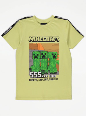 Minecraft Character Graphic T-Shirt | Kids | George at ASDA