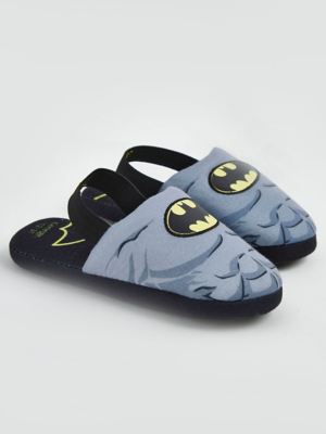 DC Comics Batman Grey Mule Slippers | Kids | George at ASDA