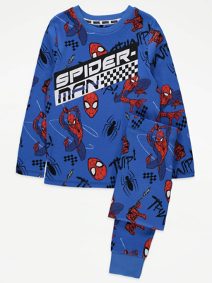 Marvel Spider-Man Long Sleeve Pyjamas | Sale & Offers | George at ASDA