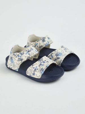 Cream Under The Sea Double Strap Beach Sandals | Sale & Offers | George ...