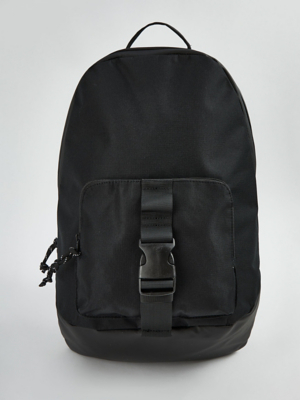 Black Clip Fasten Cross Body Bag | Men | George at ASDA