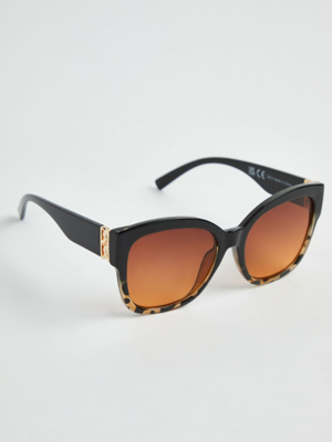 Tortoiseshell Oversized Sunglasses | Women | George at ASDA