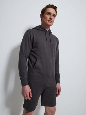 Grey Plain Hoodie | Men | George at ASDA