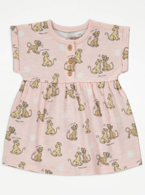 Disney The Lion King Simba and Nala Pink Dress | Baby | George at ASDA