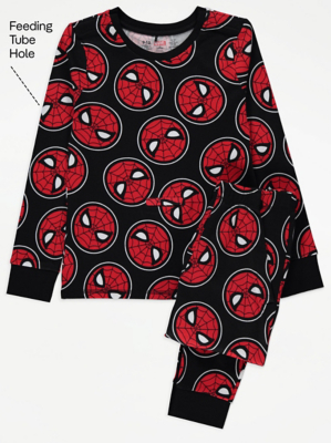 Easy On Adaptive Marvel Spider-Man Pyjamas | Kids | George at ASDA