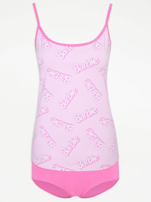 Barbie Pink Cami and Knickers Set | Lingerie | George at ASDA