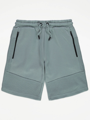Slate Blue Ripple Jersey Shorts | Kids | George at ASDA