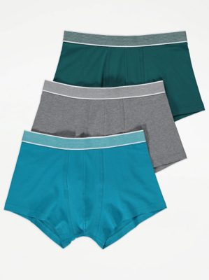 Striped Waist Hipster Trunks 3 Pack | Men | George at ASDA