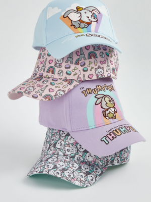 Disney Fun Character Caps 4 Pack | Kids | George at ASDA