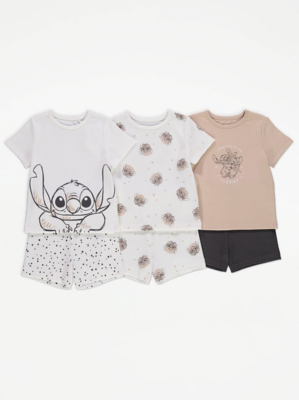 Disney Lilo & Stitch Long Sleeve Pyjamas 2 Pack | Baby | George at ASDA