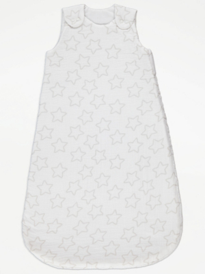 White Star Woven Sleep Bag 2.5 Tog | Baby | George at ASDA