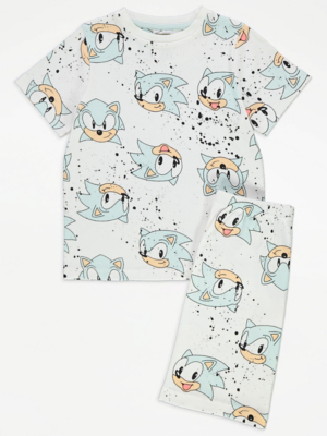 Sonic The Hedgehog Anime Short Pyjamas | Kids | George at ASDA