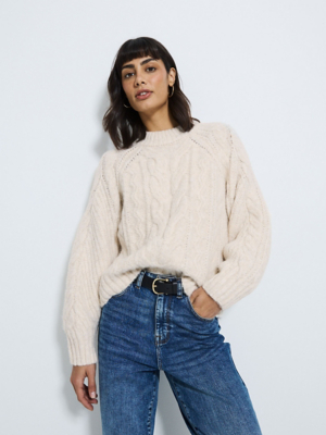 Cable Knitted Jumper | Women | George at ASDA