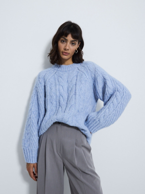 Cable Knitted Jumper | Women | George at ASDA