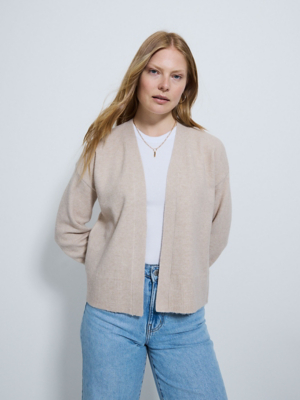 Neutral Edge To Edge Knitted Cardigan | Women | George at ASDA
