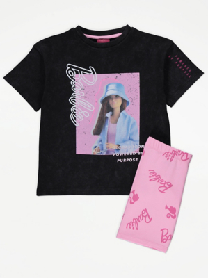 Barbie Graphic Print Short Pyjamas | Kids | George at ASDA