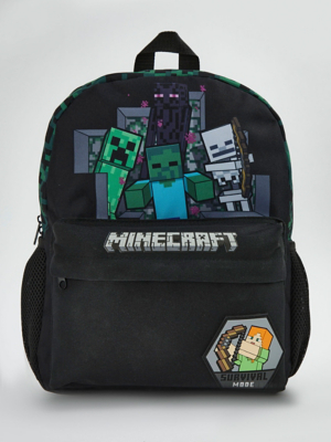 Minecraft Colour Block Rucksack | Kids | George at ASDA
