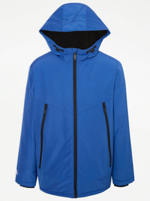 Cobalt Fleece Lined Padded Sports Jacket | Sale & Offers | George at ASDA