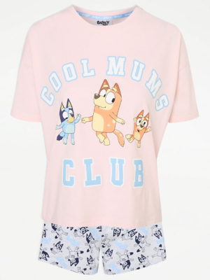 Bluey Cool Mums Club Short Pyjamas | Lingerie | George at ASDA