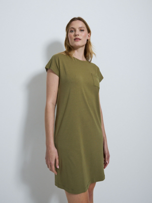 Khaki Pocket Mini Dress | Women | George at ASDA