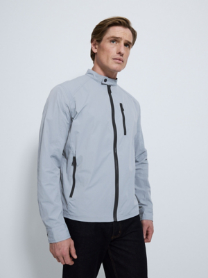 Crinkle Lightweight Biker Jacket | Men | George at ASDA
