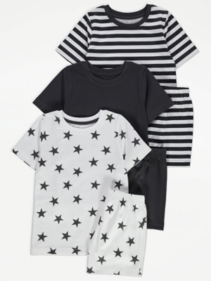 Bluey Faces Short Pyjamas 3 Pack | Kids | George at ASDA