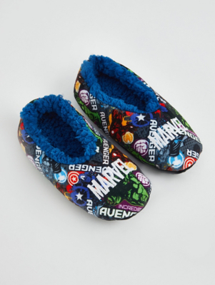 Marvel Avengers Fleece Lined Slipper Socks | Sale & Offers | George at ASDA