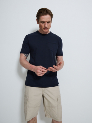 Navy Pocket T-Shirt | Men | George at ASDA