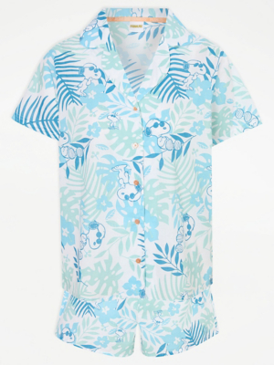 Peanuts Snoopy Tropical Short Shirt Pyjamas | Lingerie | George at ASDA