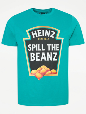 Heinz Spill The Beans Matching Adults T-Shirt | Men | George at ASDA