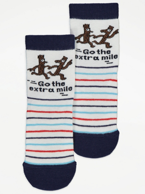Stickman X Team GB Go The Extra Mile Striped Socks | Kids | George at ASDA