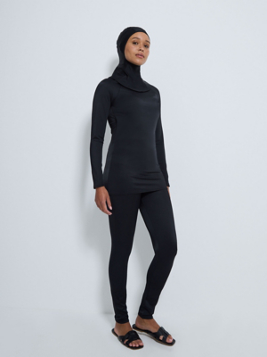 Black Modesty Swimwear 3 Piece Set | Women | George at ASDA