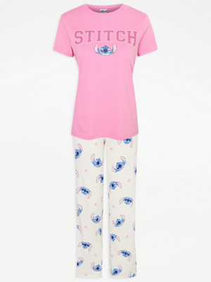 Disney Lilo & Stitch Pyjamas In A Bag Gift Set | Women | George at ASDA