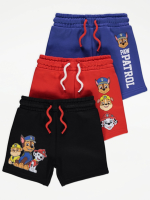 PAW Patrol Shorts 3 Pack | Kids | George at ASDA