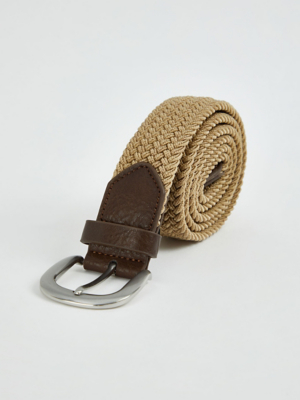 Neutral Weave Belt | Men | George at ASDA