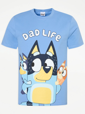 Bluey Dad Life Character T-Shirt | Men | George at ASDA