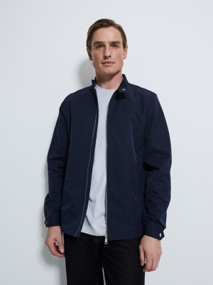 Navy Harrington Lightweight Jacket | Men | George at ASDA