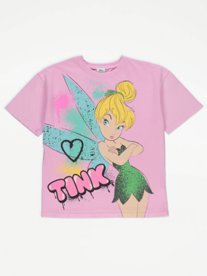 Disney Tinker-Ball Pink Tink Graphic T-Shirt | Kids | George at ASDA