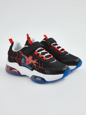 Marvel Spider-Man Black Bubble Trainers | Kids | George at ASDA