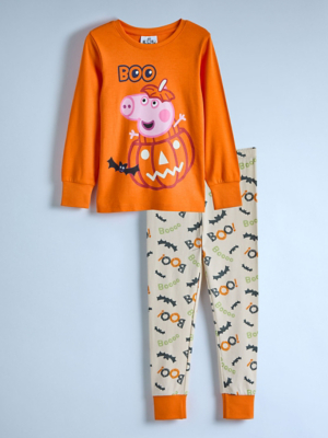 Peppa Pig George Pig Halloween Boo Long Sleeve Pyjamas | Kids | George ...