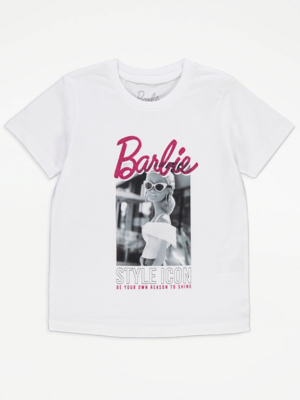 Barbie Glitter Style Icon T-Shirt | Kids | George at ASDA