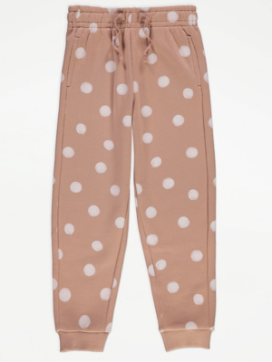 Light Tan Spotty Joggers | Kids | George at ASDA