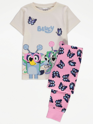 Bluey Butterfly Short Sleeve Pyjamas | Kids | George at ASDA