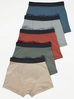 Neutral Trunks 5 Pack | Kids | George at ASDA
