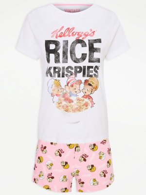 Kellogg’s Rice Krispies Short Pyjamas | Lingerie | George at ASDA