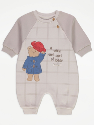 Paddington Bear Oatmeal Checked All In One | Baby | George at ASDA