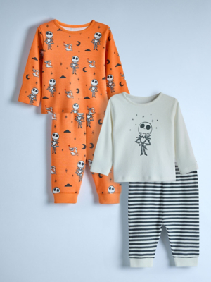 Disney Nightmare Before Christmas Halloween Pyjamas 2 Pack | Baby ...