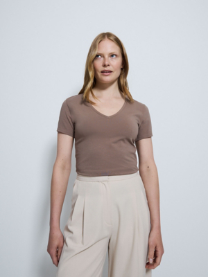 Basic V Neck Top | Women | George at ASDA